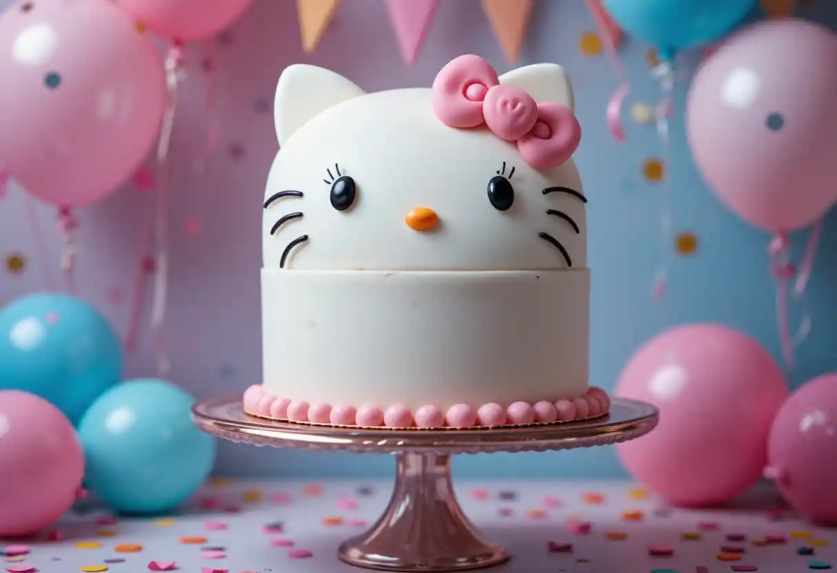 Hello Kitty Cake Designs To Make Your Party Sparkle